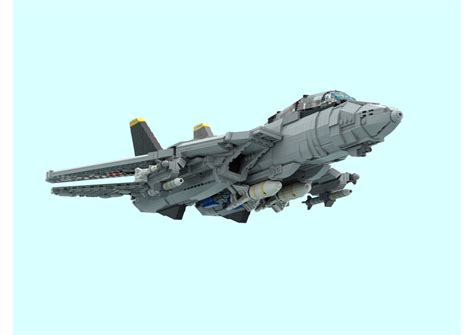 Lego Moc F 14d Super Tomcat By Neomoc Rebrickable Build With Lego