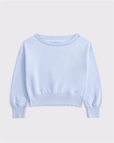 Girls Essential Sunday Off The Shoulder Sweatshirt Girls Clearance