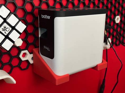 Honeycomb Storage Wall Brother P Touch P Mount By Danila Dergachev Download Free Stl