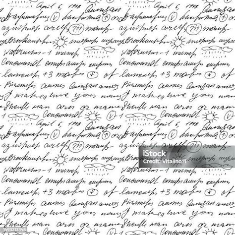 白い背景にシームレスなベクター画像パターンと抽象的な黒い手書きテキスト 手書き文字のベクターアート素材や画像を多数ご用意 手書き文字
