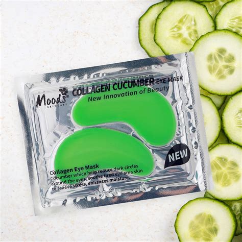 Moods Skin Care Collagen Cucumber Eye Mask 6g