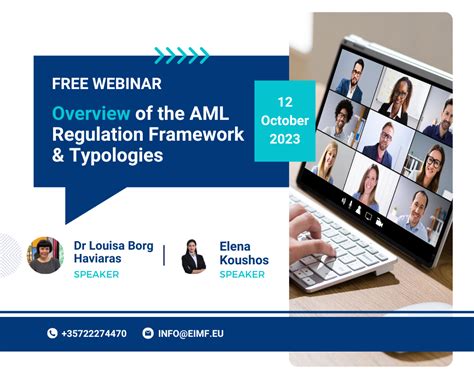 Eimf Overview Of The Aml Regulation Framework And Typologies European