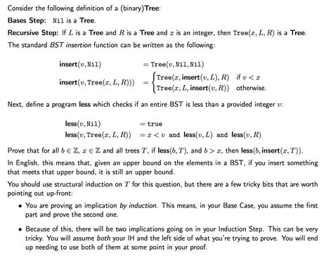 Consider The Following Definition Of A Binarytree