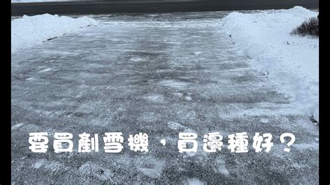 大家意見，要買剷雪機，你會買汽油，或電池嘅剷雪機？ Youtube