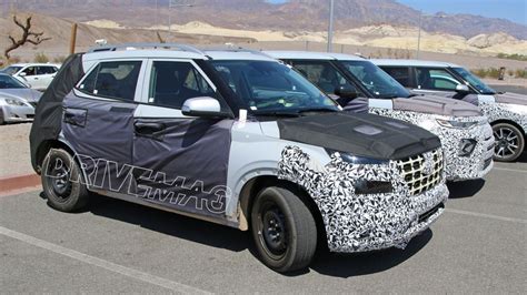 Small Hyundai Suv Spotted Testing In Death Valley