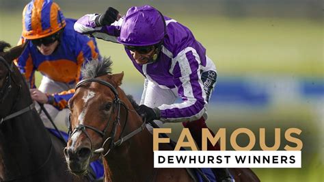 Five Famous Dewhurst Stakes Winners At Newmarket Racecourse Youtube