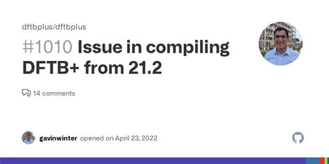 Issue In Compiling Dftb From 212 · Issue 1010 · Dftbplusdftbplus