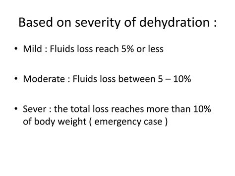 Approach Of Dehydration In Pediatrics And Management Pptx