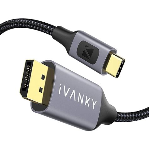 Ivanky Ivanky Usb C To Displayport 4k 2m Cable Braided μόνο με 3300