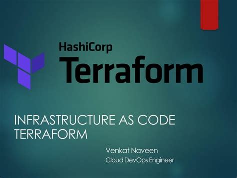 Introduction To Iac And Terraform Pdf Cloud Computing Internet