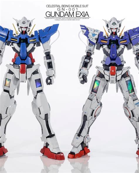 Custom Build Mg 1100 Gundam Exia