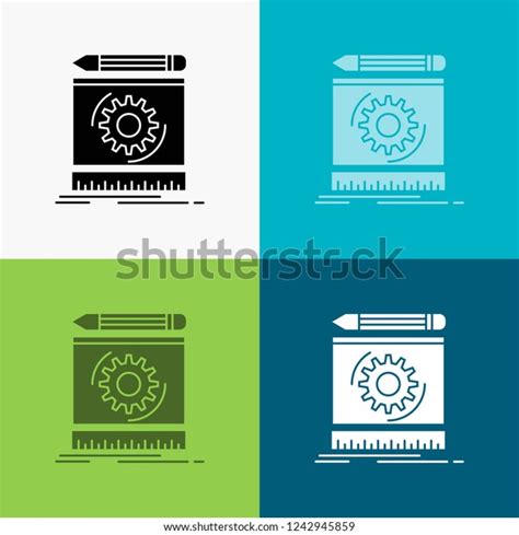 Draft Engineering Process Prototype Prototyping Icon Stock Vector Royalty Free 1242945859