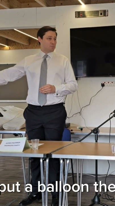 James Mutimer On Dawn Butler Brent East Hustings For General Election James Cracks A Joke