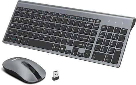 Leadsail Wireless Keyboard And Mouse Set Wireless Usb Mouse And Compact Computer Keyboards
