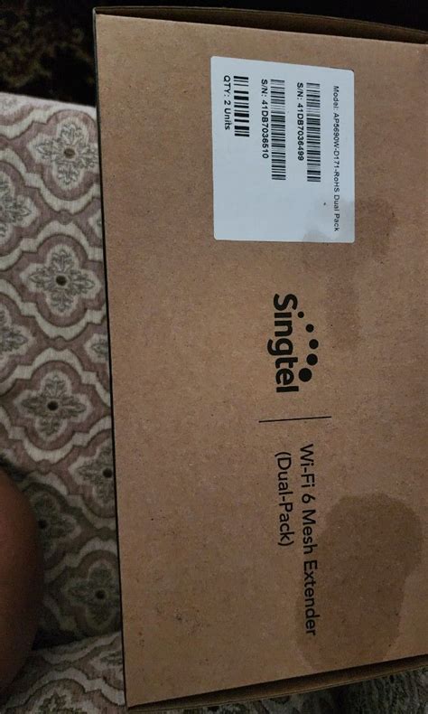 Singtel Wi Fi Mesh Extender DualPack Computers Tech Parts Accessories Networking On