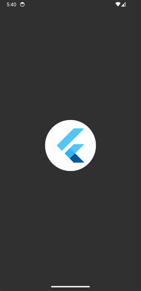Dart Flutter Native Splash Screen Keep Showing Default Splash Stack