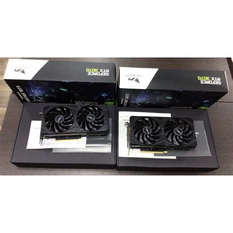 『2枚セット』グラフィックボード Gg Rtx3070 E8gの通販 By 杉やんs Shop｜ラクマ