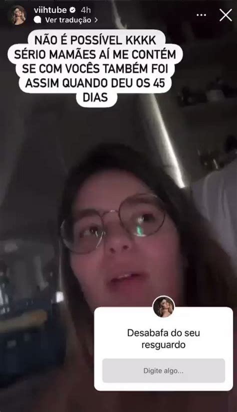 Choquei On Twitter 🚨famosos Após 45 Dias De Resguardo Viih Tube Faz