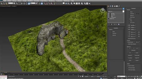 3D動畫與遊戲場景設計教學 6 3ds max 山脈與河流 地形編輯器 YouTube