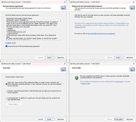 Alt Aber Immer Noch Nützlich Microsoft Safety Scanner Sucht Ohne