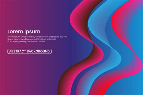 Vector Abstract Wave Design Element Blue Wave Movement Curve Presentations Flyers