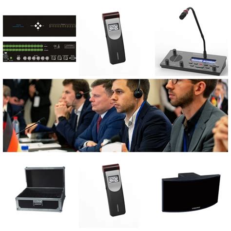 Vissonic Conference Translation Interpretation Microphone Unit IR