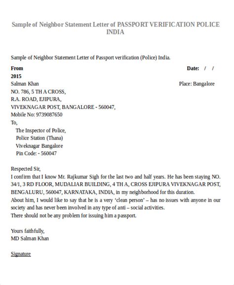 Real Info About Passport Recommendation Letter Sample Customer Service