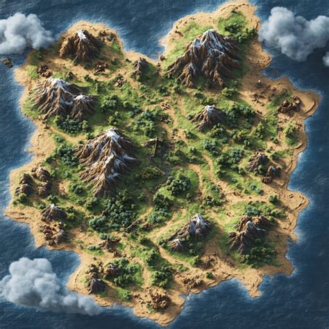 Create Fantasy World Map Design Rpg Custom Map Illustration By Hagboss