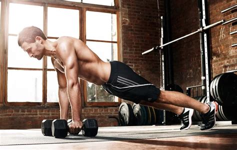 Physical Exercise And Physical Fitness Full Body Dumbbell Workout