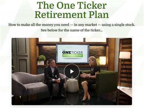 What Is Larry Benedicts One Ticker Retirement Plan” All About