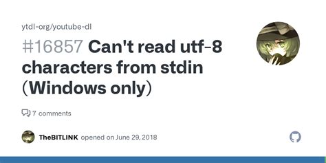 Cant Read Utf 8 Characters From Stdin Windows Only · Issue 16857