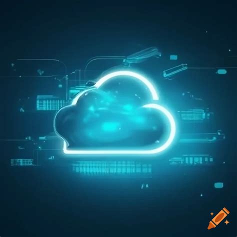Abstract Diagram Of Cloud Infrastructure Governance On Craiyon