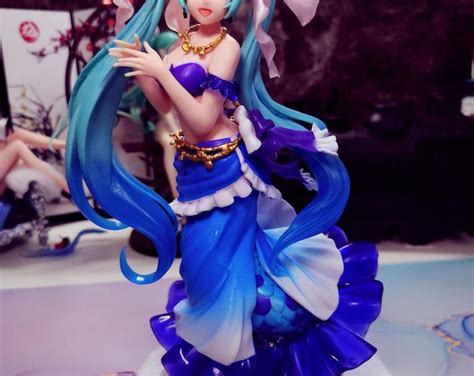 Hatsune Miku Sitting Figure Adorable Pvc Statue Pastel Outfit