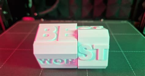 Pivoting Bestworst Decorative Object An Eloquent Contrast By Adrien Download Free Stl Model