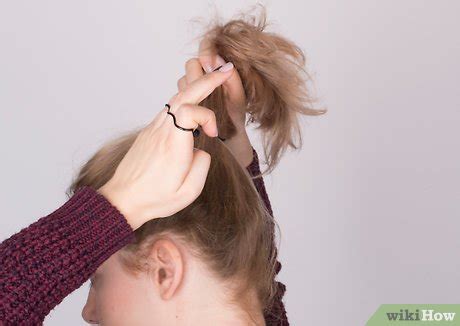3 Ways To Create A Textured Ponytail WikiHow Life
