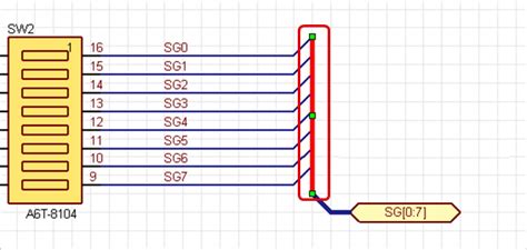 Schematic Capture Editing Buses