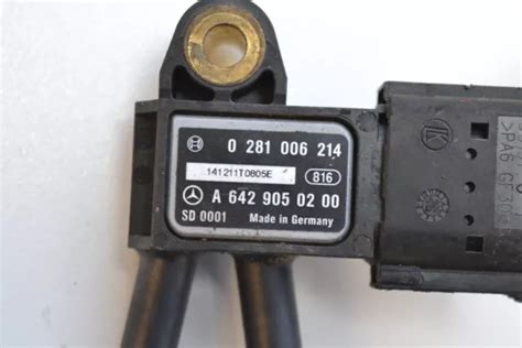 Mercedes Sprinter Dpf Sensor De Presión A6429050200 2013 Rhd 2207207