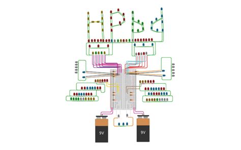 Circuit Design Happy Birthday Tinkercad Tinkercad