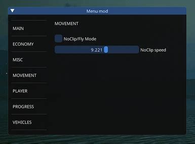 MenuMod A Cheat Menu At Cyberpunk Nexus Mods And Community