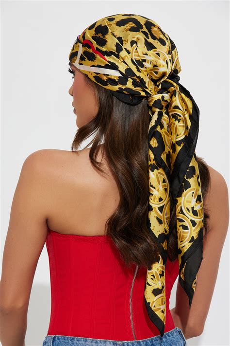 Ed Hardy Born Free Head Wrap Leopard Fashion Nova