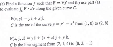Solved A Find A Function F Such That F F And B Use Part Chegg