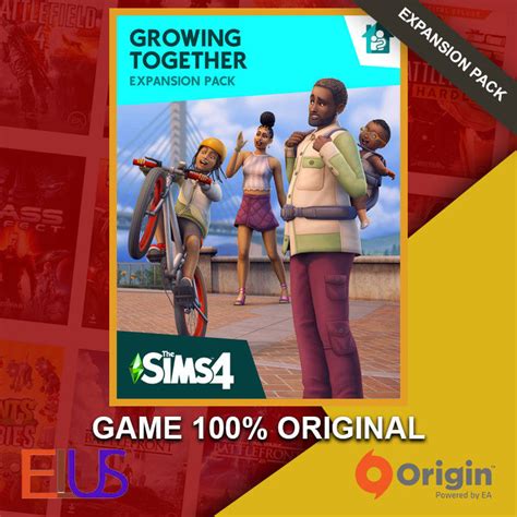 The Sims 4 Growing Together Expansion Pack Dlc Original Origin Pc