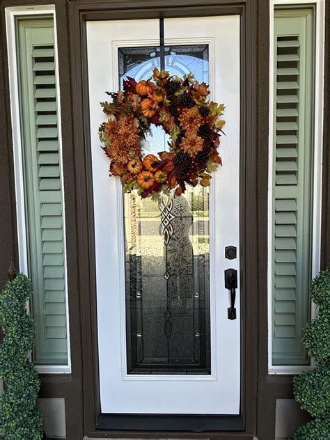 Happy Friday ~ I Have A Serious Question Is It Too Early To Hang Your Favorite Autumn Wreath