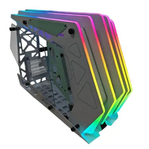 Xander Spectrum Argb Strip E Atx Tempered Glass Case White In Uae ️ Variety In Gaming Parts