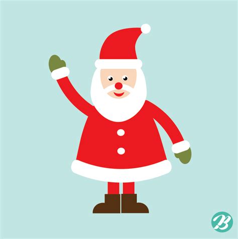산타클로스 Ai 일러스트 무료다운로드 Santa Claus Illustration 어반브러시