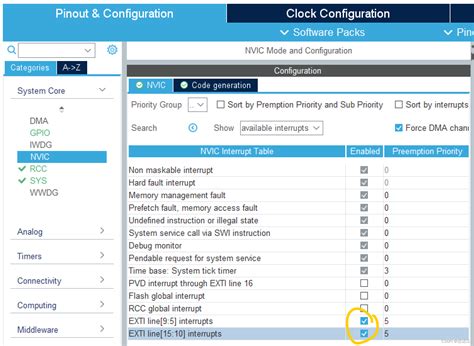 Stm32中断点灯stm32 时间中断 点灯 Csdn博客