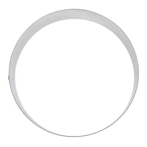 Cercle à mousse inox x mm DE BUYER