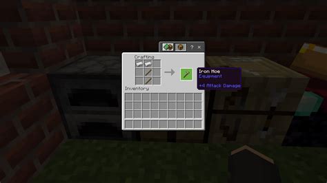 Cara Membuat Iron Hoe Di Minecraft Gamedaim
