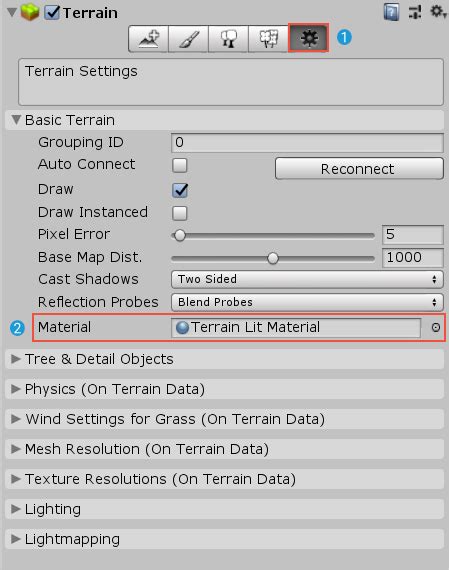 Terrain Lit Shader Universal Rp 1200