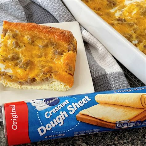 Sausage Crescent Roll Breakfast Casserole The Mommy Mouse Clubhouse